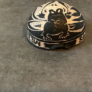 Zapotec Carved Gourd Jícara With Toad - Oaxaca Mezcal En El Agua De Los ...