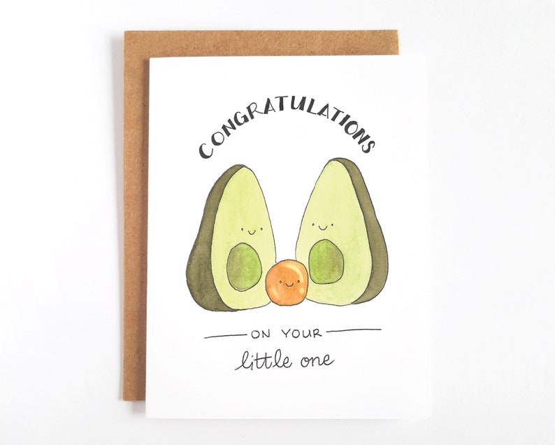 Congratulations Baby Card Adoption Card Gender Neutral Baby | Etsy