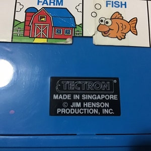 Vintage Tectron 1980s Sesame Street Big Bird’s Talk to Me Teacher ...