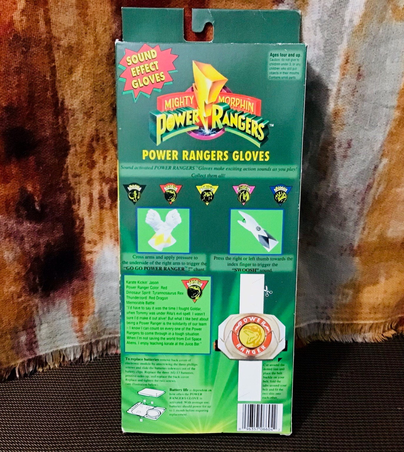 Vintage Mighty Morphin Power Rangers Red Ranger Tyrannosaurus Rex ...