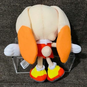 Great Eastern Sonic the Hedgehog 7.5” Cream the Rabbit Plush Rare HTF ...