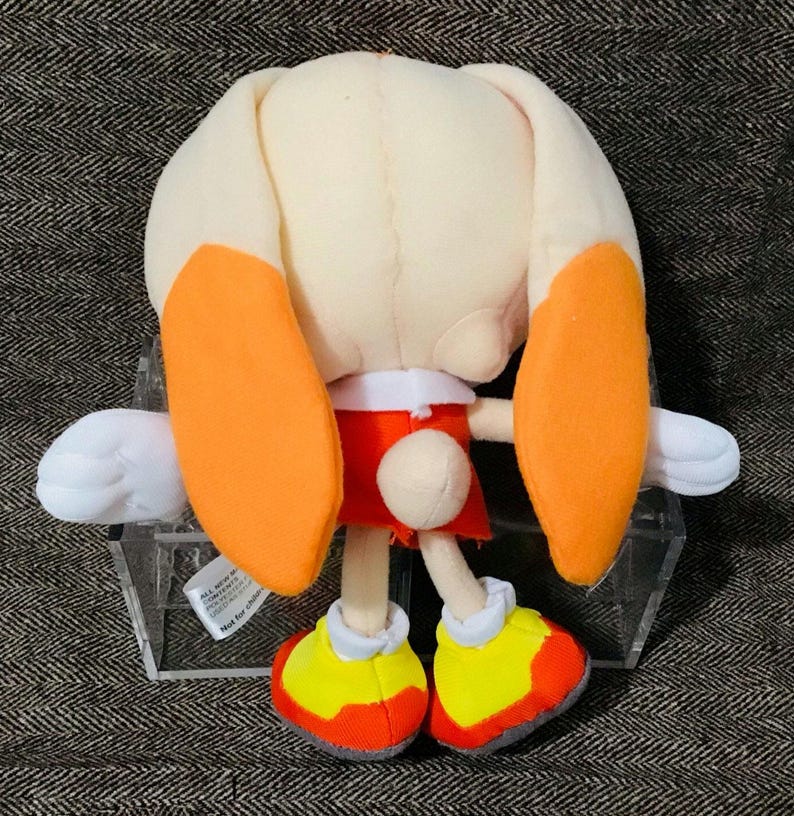 Great Eastern Sonic the Hedgehog 7.5 Cream the Rabbit Plush Rare HTF ...