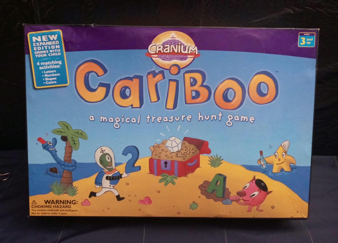 Cranium Cariboo A Magical Treasure Hunt Beginner Advanced Board Game - Etsy