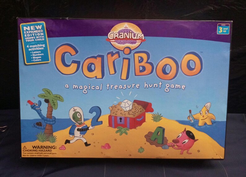 Cranium Cariboo A Magical Treasure Hunt Beginner Advanced Board Game - Etsy