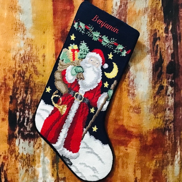 Needlepoint Christmas Stockings - Etsy