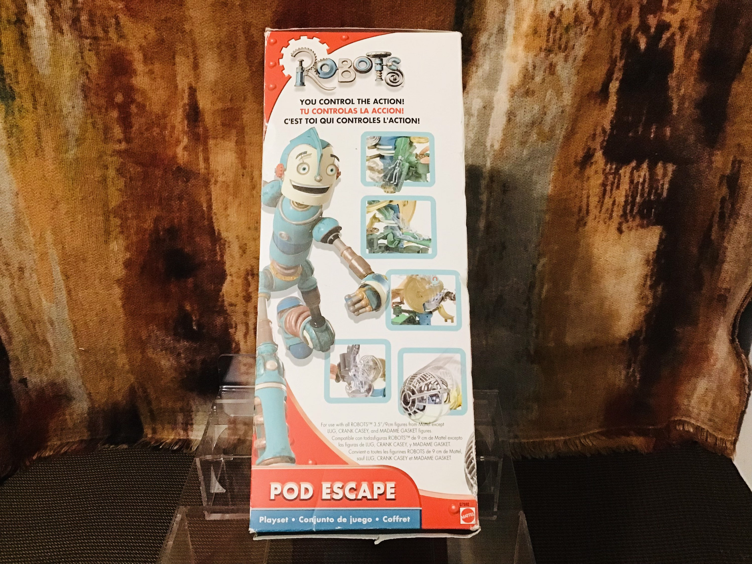 Mattel ROBOTS Movie Pod Escape Playset W/ Rodney Copperbottom Character ...
