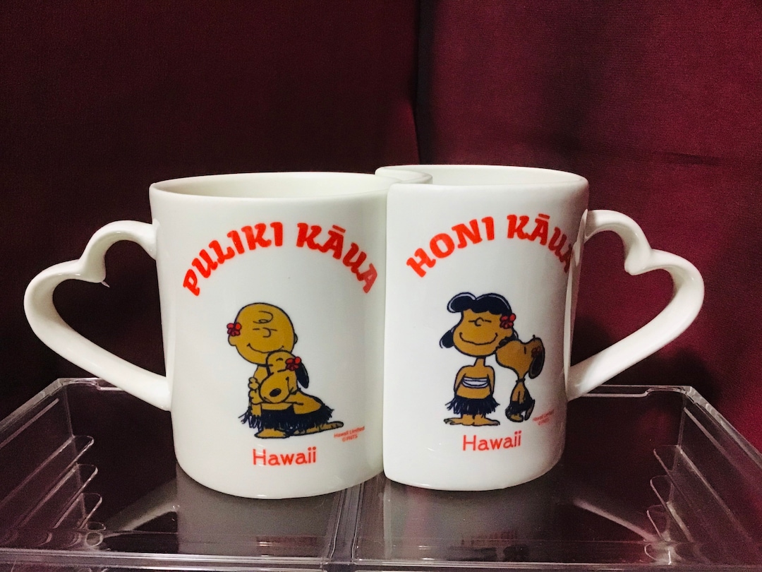 Peanuts Snoopy Hawaii Puliki Kaua Honi Kaua Hug Me Kiss Me - Etsy