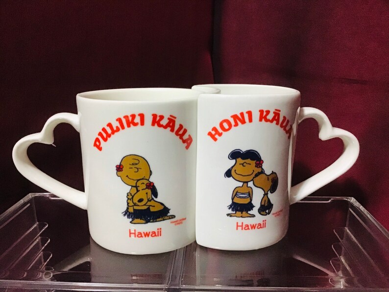 Peanuts Snoopy Hawaii Puliki Kaua Honi Kaua Hug Me Kiss Me - Etsy
