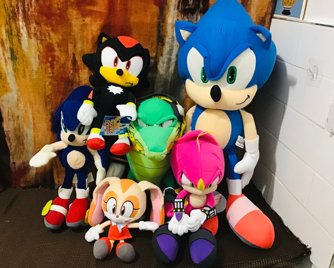 Sonic The Hedgehog Cream Plush Ph