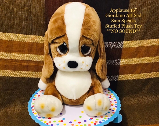 Vintage Sad Sam and Honey Giordano ART Made in Hong Kong 1986 - Etsy