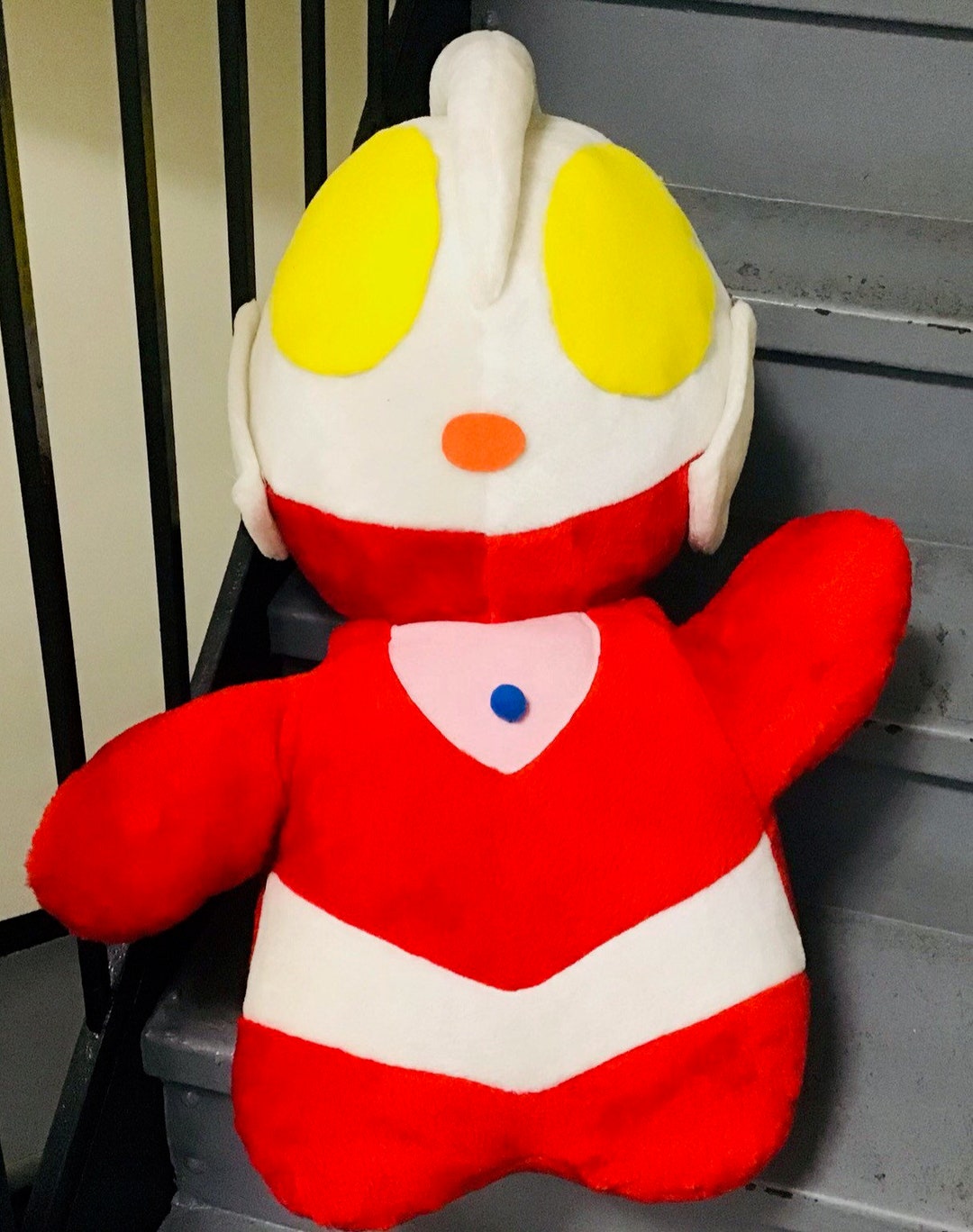 Vintage Bandai Ultraman 33” Collectible Anime Character Stuffed Plush ...