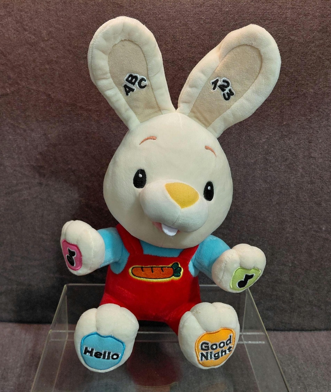 Baby First TV Play & Sing Harry the Bunny Interactive ABC 123 ...