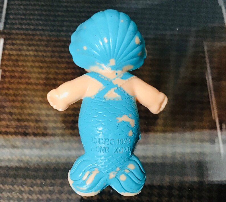 Vintage 1970s Kenner Sea Wees Baby Mermaid Figures blue Rare HTF - Etsy