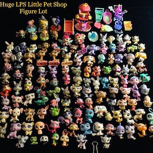 Huge Little Pet Shop LPS Assorted Pets & Accessories 100+ Lot - Etsy