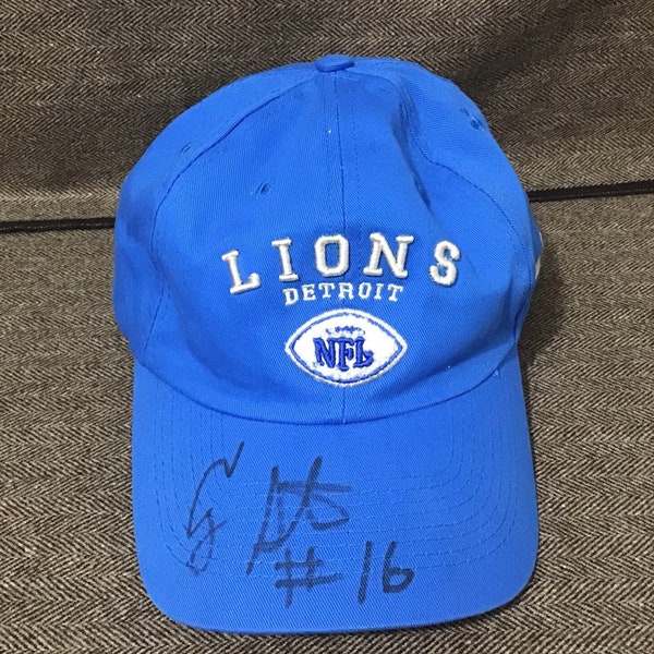 Detroit Lions Hat - Etsy
