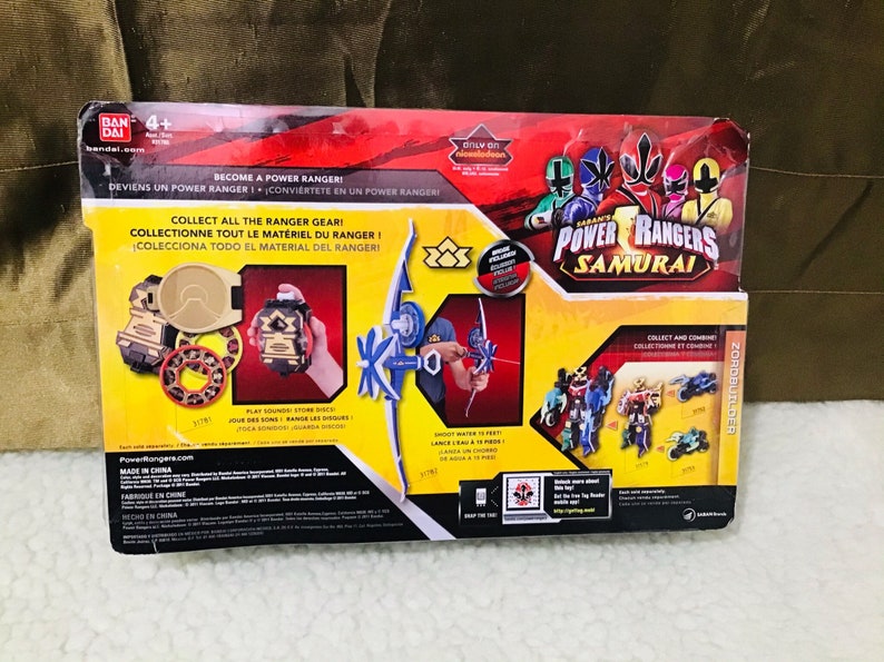 Bandai Power Rangers Samurai Hydro Bow Rare/HTF | Etsy