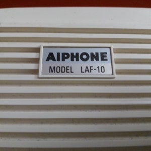 Aiphone LAF-10 Loudspeaker Intercom System Master System - Etsy