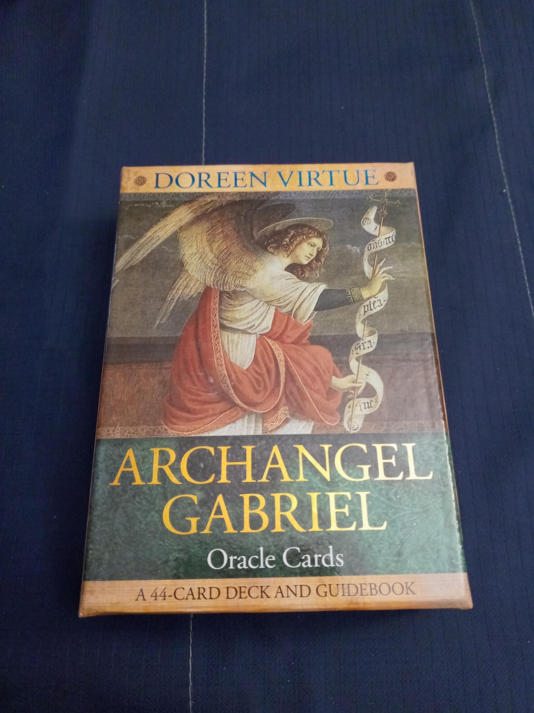Archangel Gabriel Oracle Cards & Guidebook Doreen Virtue 44pc Card Deck ...