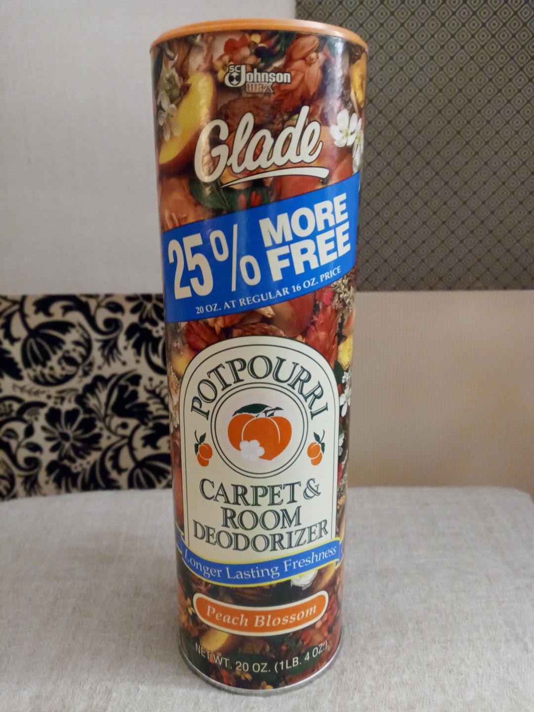 Vintage SC Johnson Max Glade Peach Blossom Potpourri Carpet & Room ...