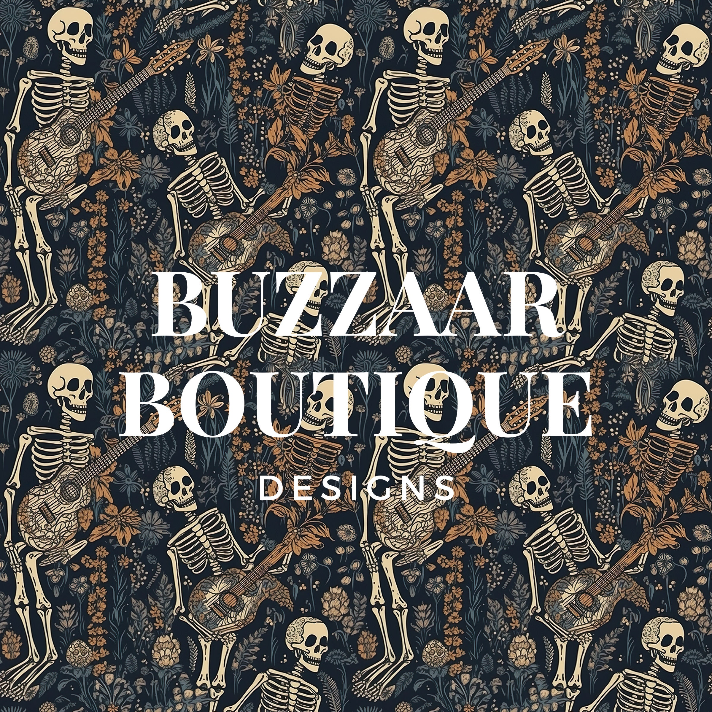 Skeleton Seamless Pattern, Skeleton Art, Halloween Skeleton, Repeating ...