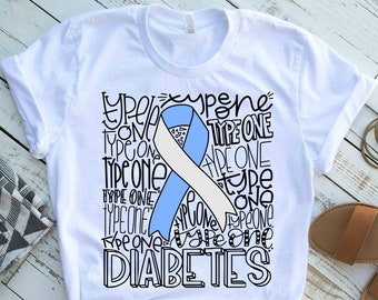 Type 1 Diabetes Shirt | Etsy