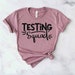 Testing Shirt For Teachers State Testing Shirt & Staar | Etsy