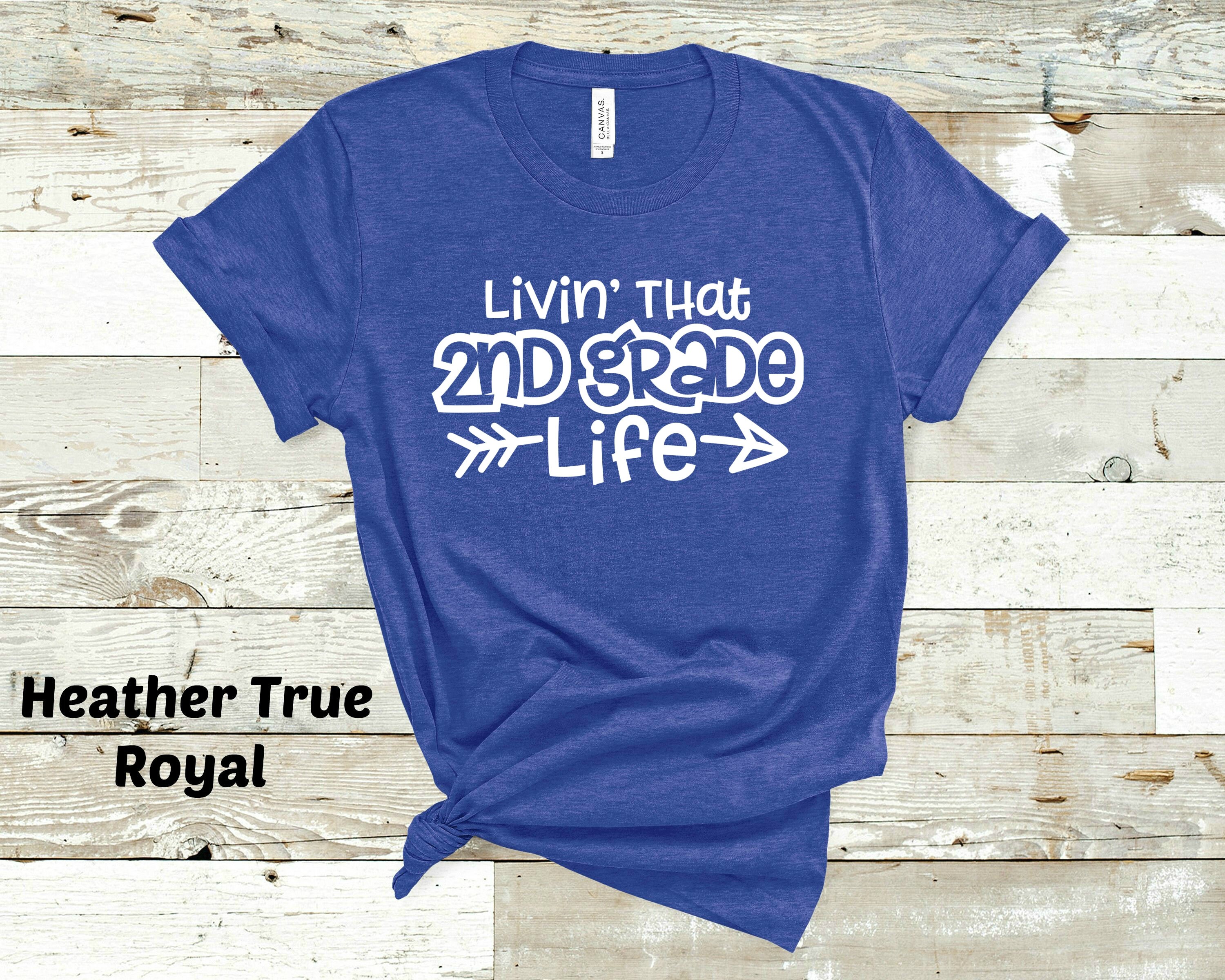 2nd Grade Teacher Shirt Second Grade Teacher T-Shirt | Etsy