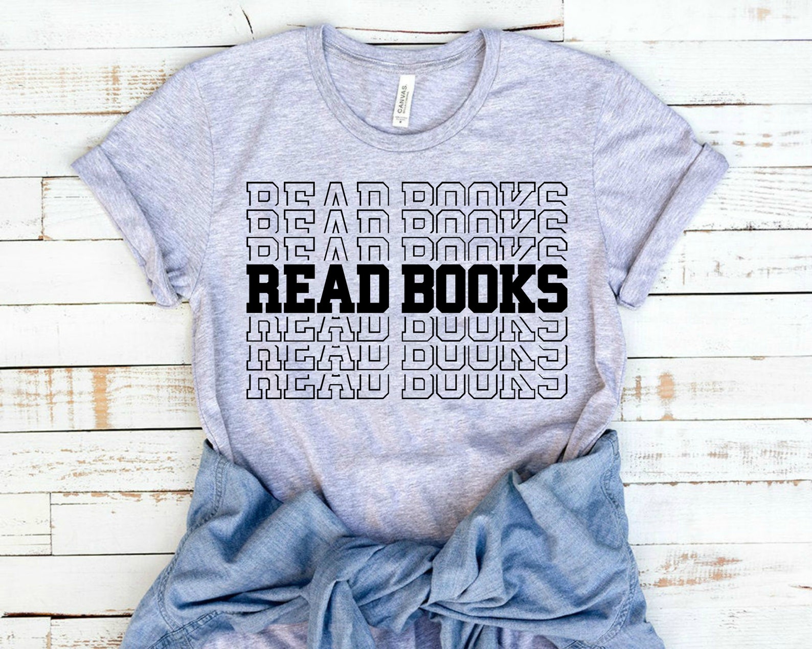 Book Shirt & Book Lover Shirt for Women - Read America Shirt for ...