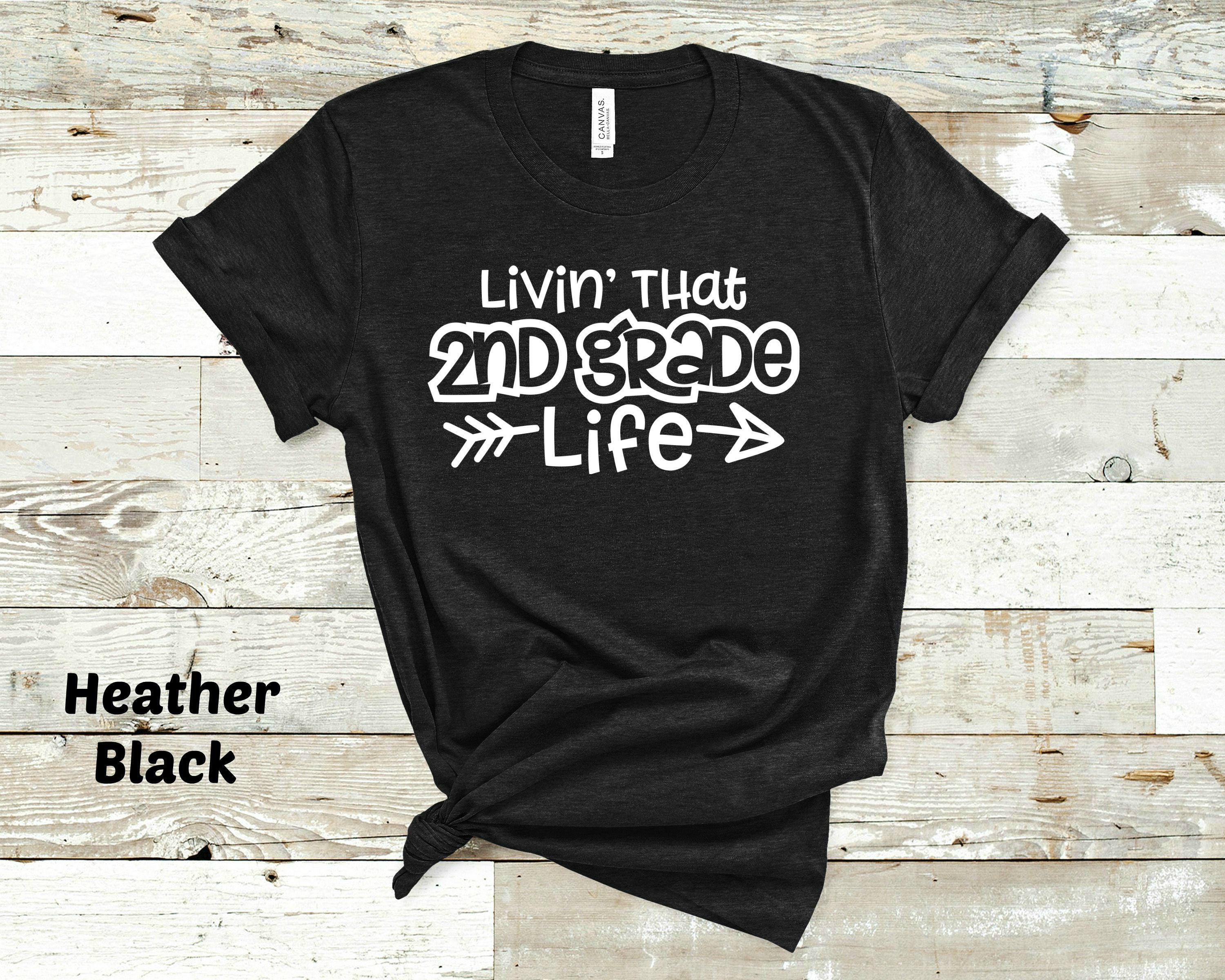 2nd Grade Teacher Shirt Second Grade Teacher T-Shirt | Etsy