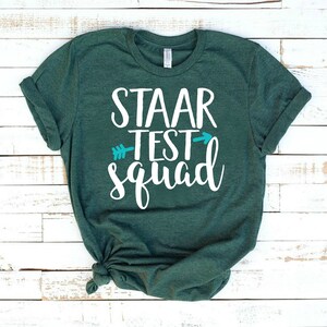 Staar Test Shirt for Teachers - Staar Test Squad - Teacher Team Shirt ...