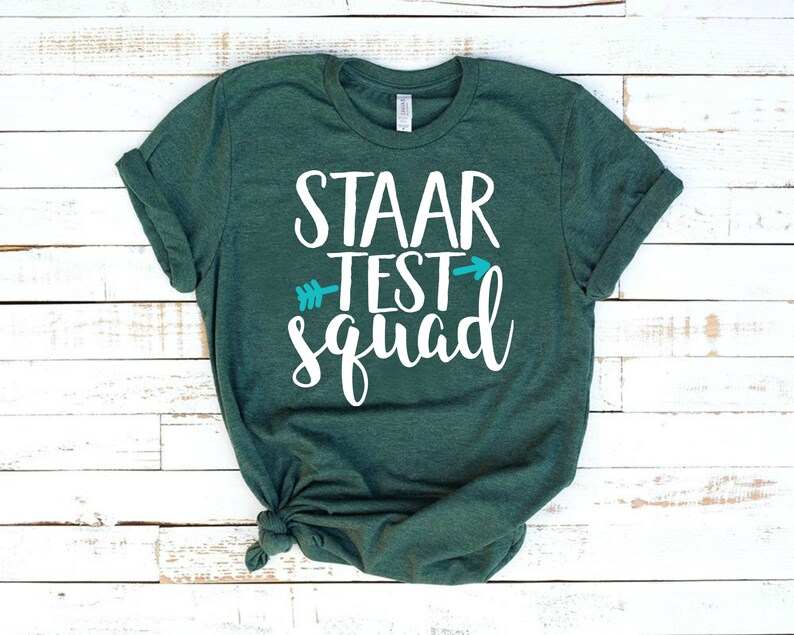 Staar Test Shirt for Teachers Staar Test Squad Teacher - Etsy