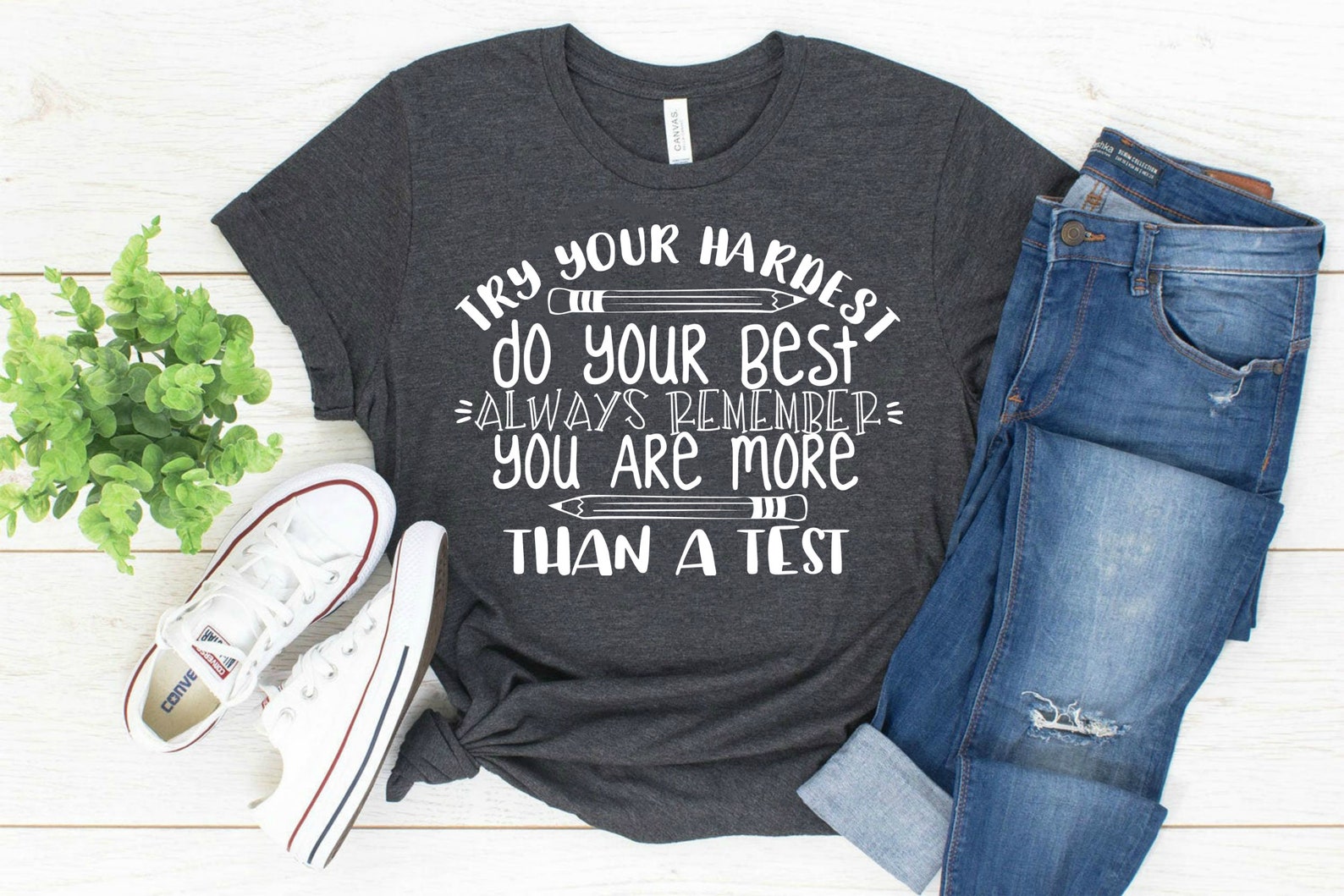 Testing Shirt for Teachers Staar Test Day Shirt & | Etsy