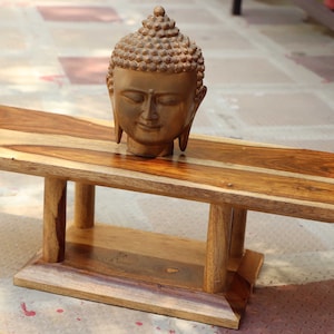 Wooden Prayer/pooja Table, Altar Table, Meditation & Prayer Shrine ...