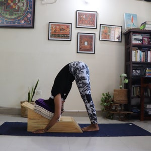 Yogakargha Simhasana (simhasan Box) Bench for Iyenger Form of Yoga - Etsy