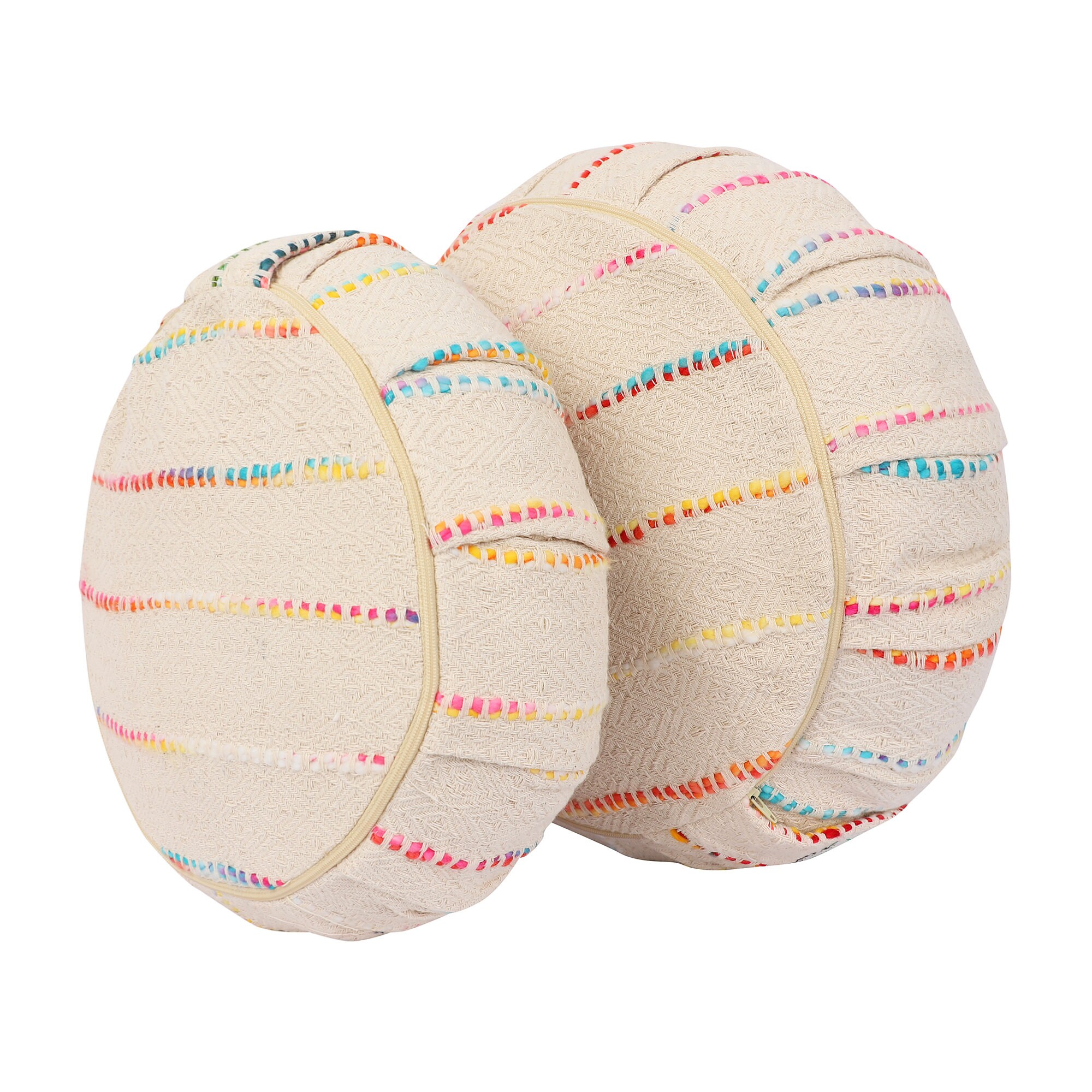 Yoga Meditation Cushion Handwoven Handmade Round Zafu Pillow - Etsy