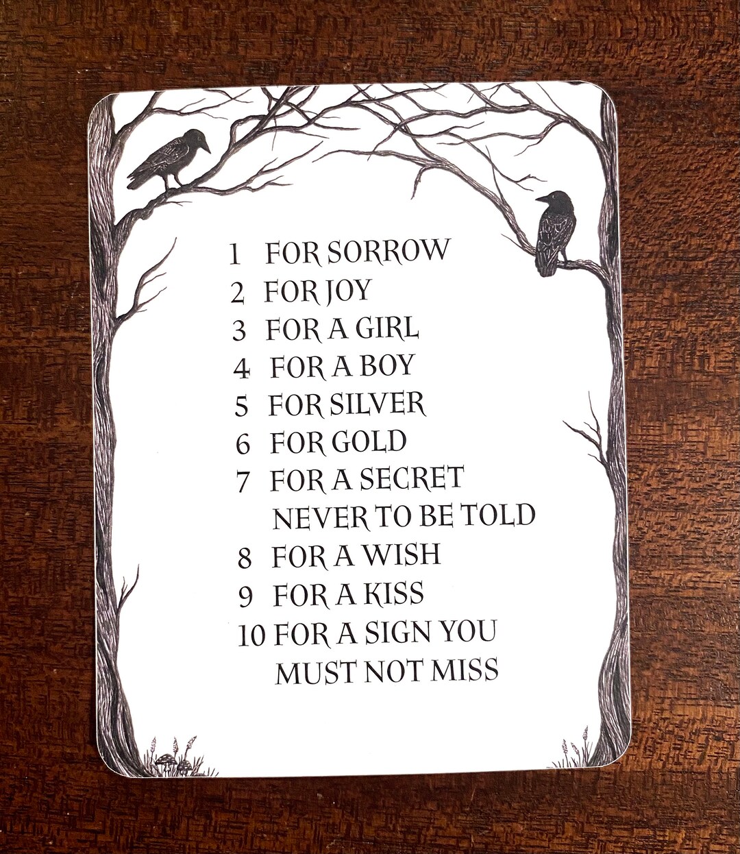 Counting Crows Sticker, Vinyl Waterproof, 4 X 5 1/4”, Laptops, Journals ...