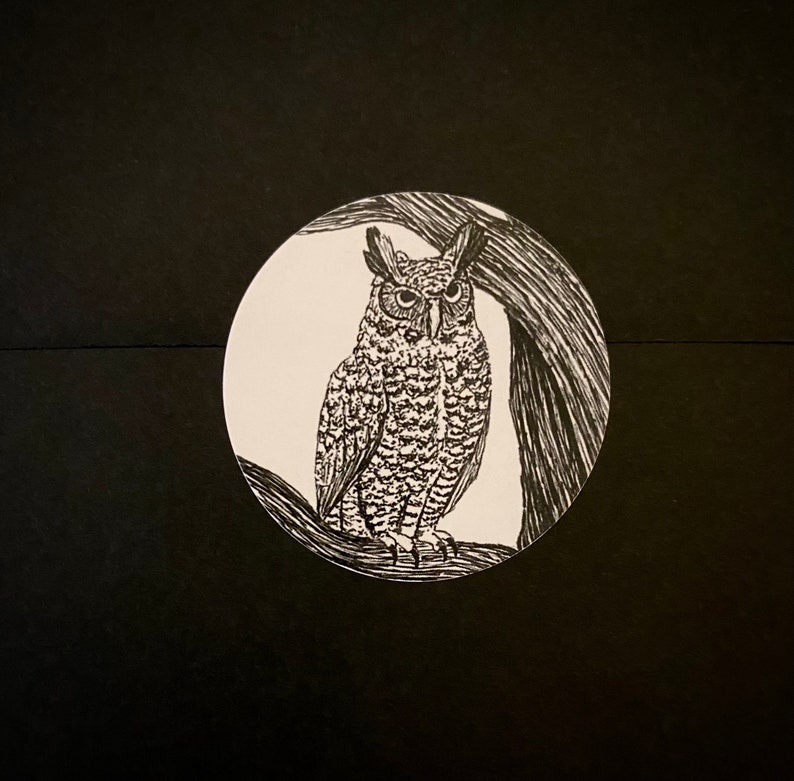Owl Stationery Set: Cottagecore Letter Writing Paper (12 Pages) - Etsy