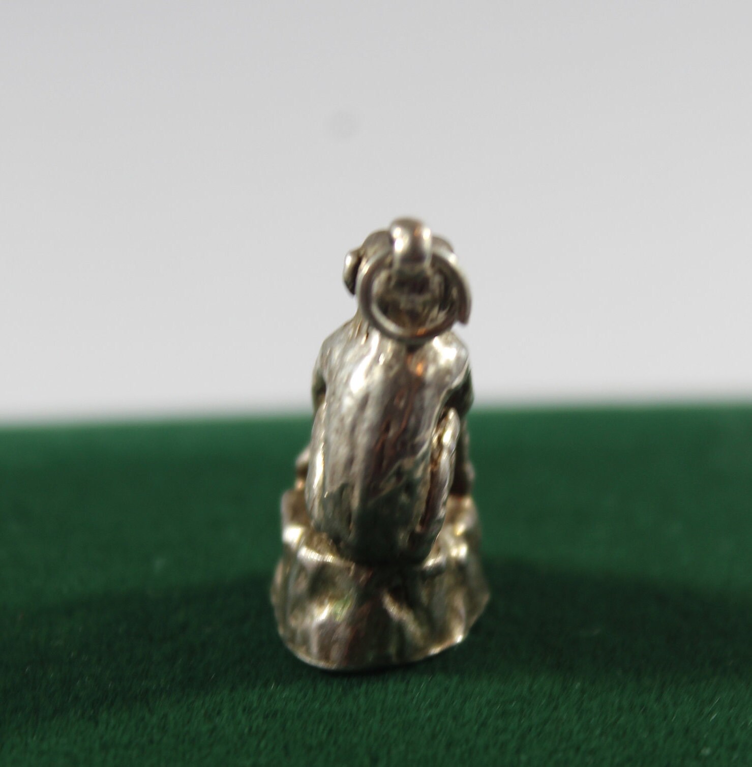 Vintage Solid Sterling Silver Small Realistic Monkey Statue Pendant - Etsy