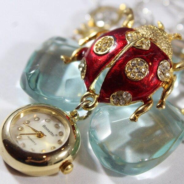 Ladybug Clock - Etsy