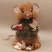 Needle Felted Mouse, Teddy Animals, Handmade. - Etsy