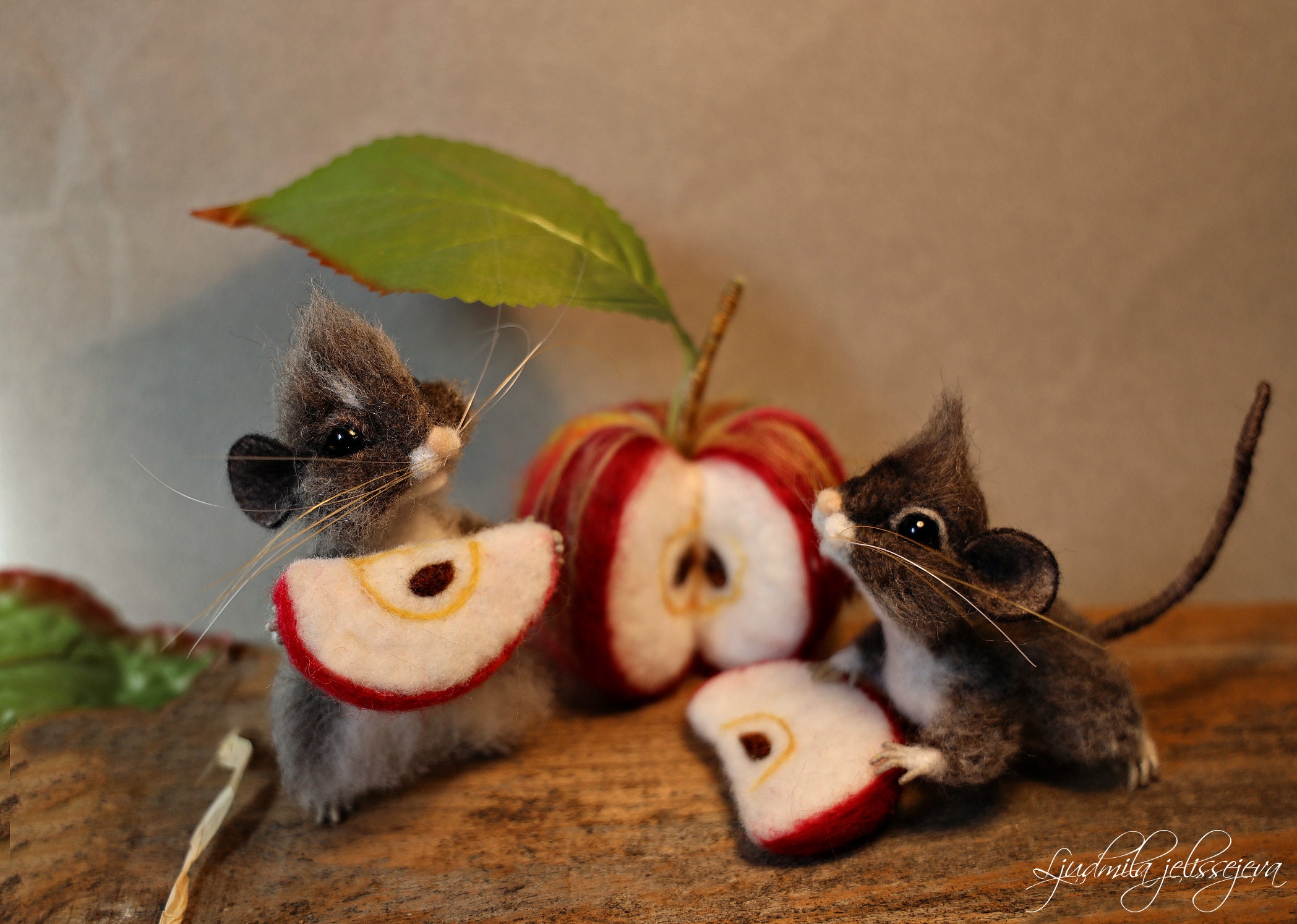 Needle Felted Mouse - Etsy
