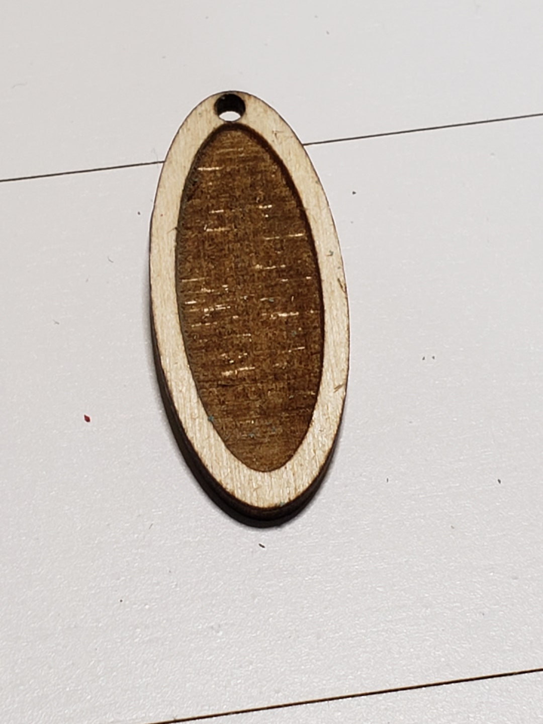 Inlay Ready Oval Laser Cut Wooden Blanks - Etsy
