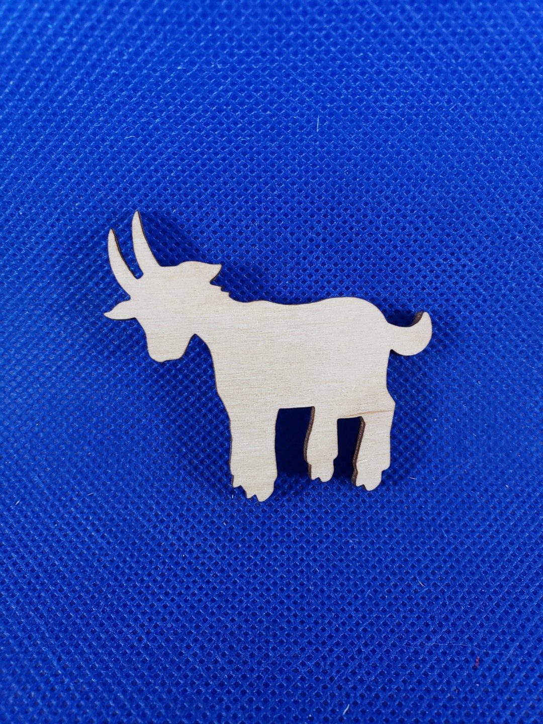 Billy Goat Outline - 1278 - Unfinished Laser Cut Wood Birch Blanks for ...
