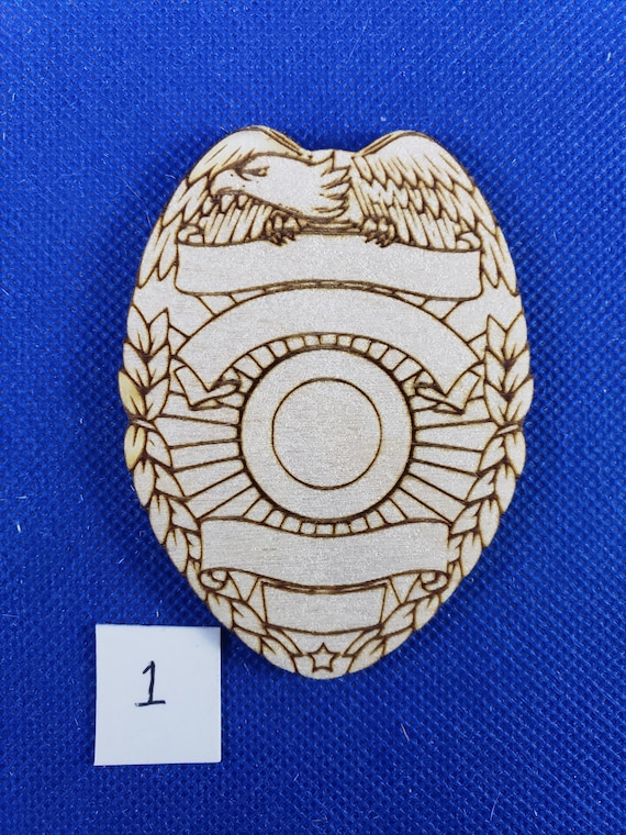 Blank Security Badge