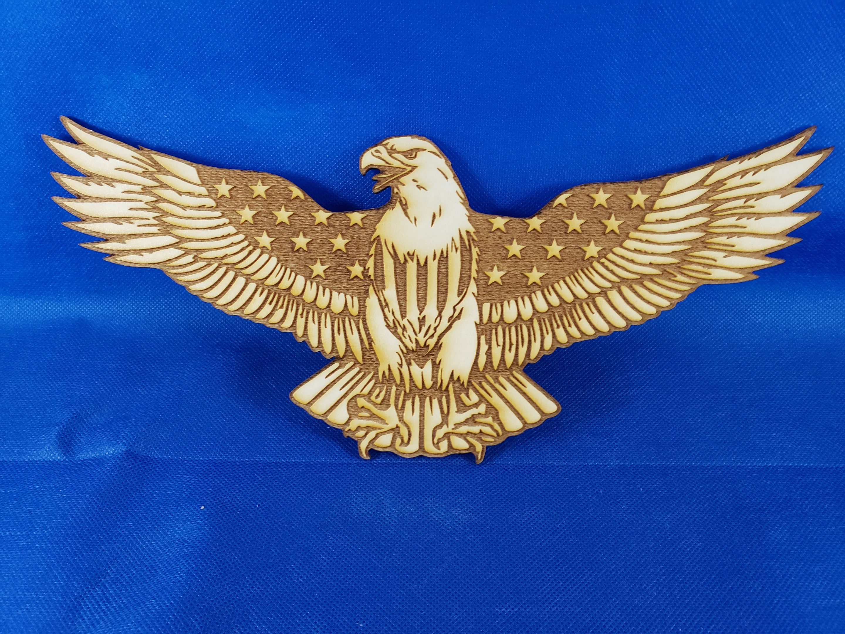 Wood Eagle Wing Pattern