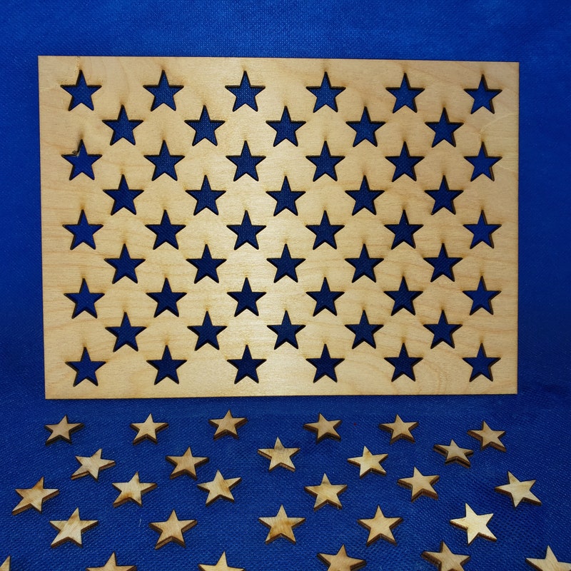 Small Stars Template - Etsy