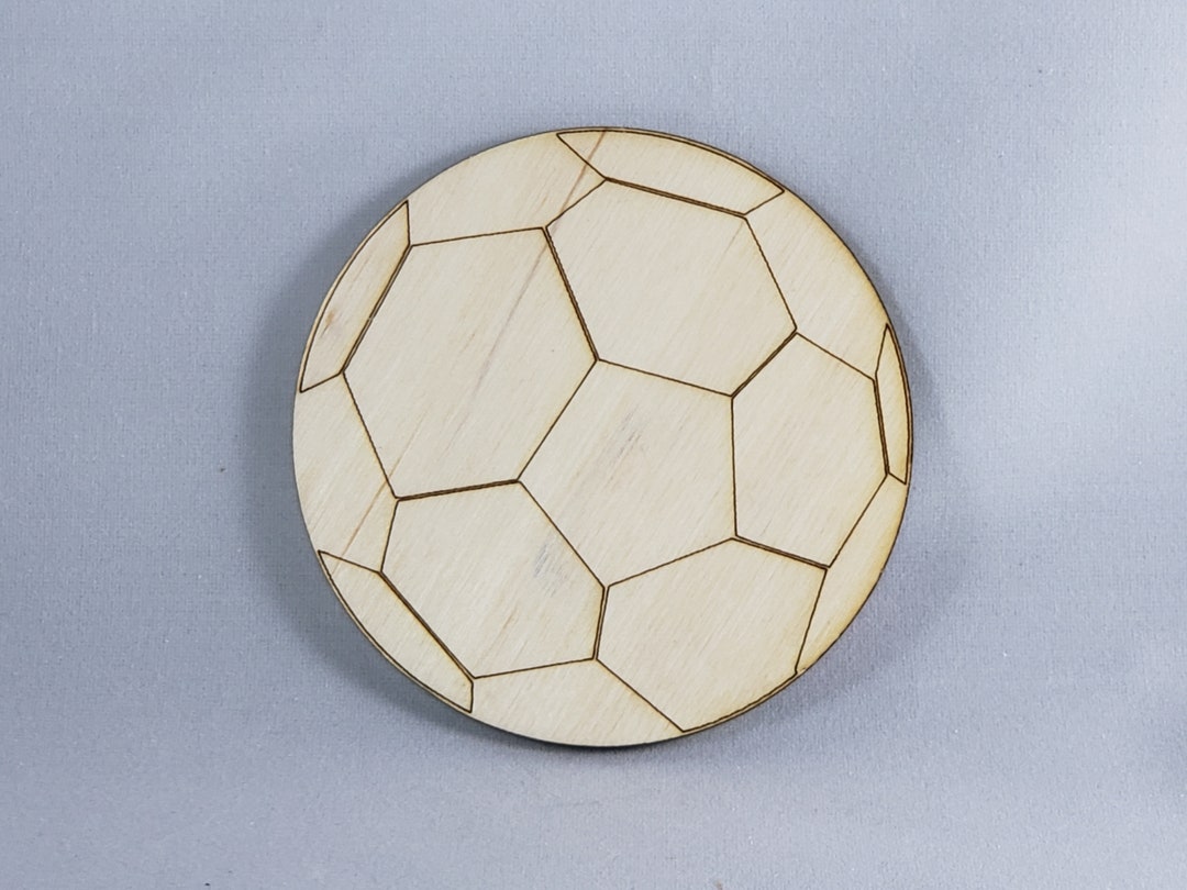 Soccer Ball - Laser Cut Wooden Blanks - Etsy