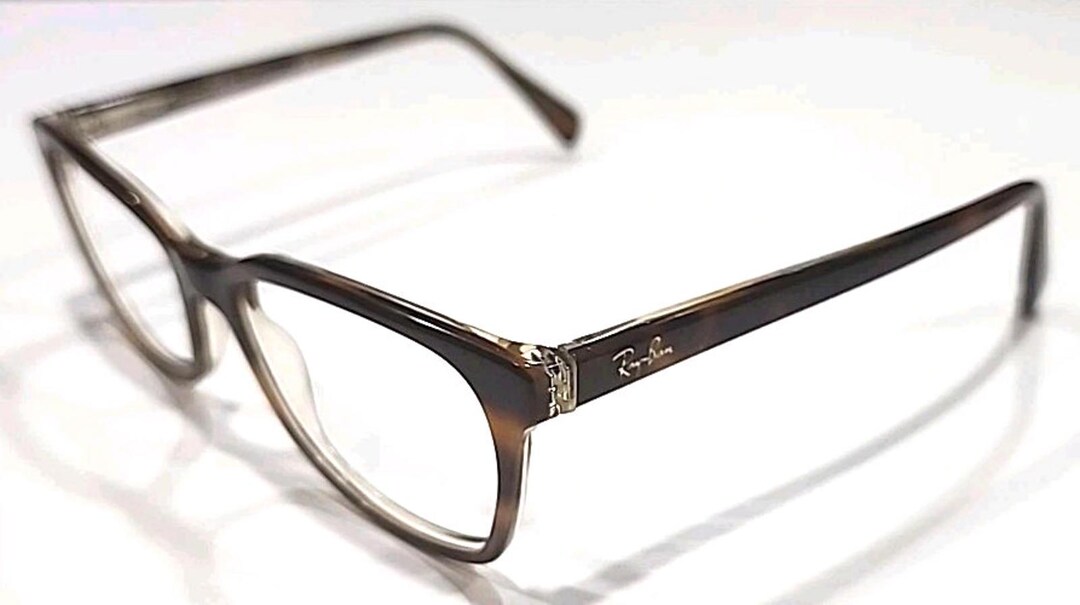 Ray Ban RB5362 5913 Brown Tortoise Square Eyeglasses Frame 52-17 140 - Etsy