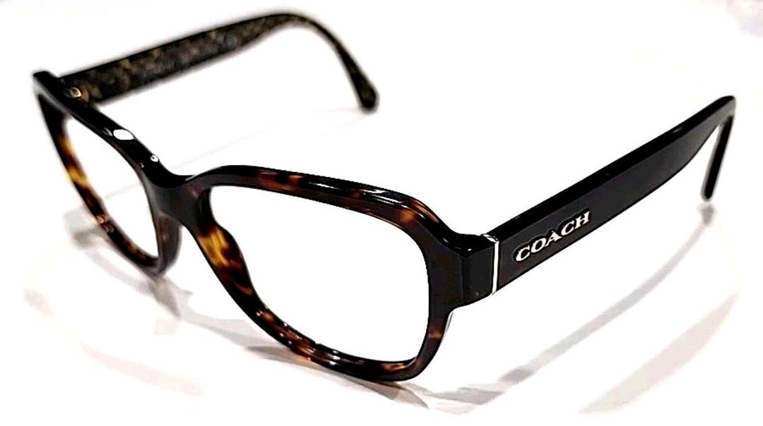 Coach HC8232 Tortoise Square Sunglasses Frame Only 56-17 135 - Etsy