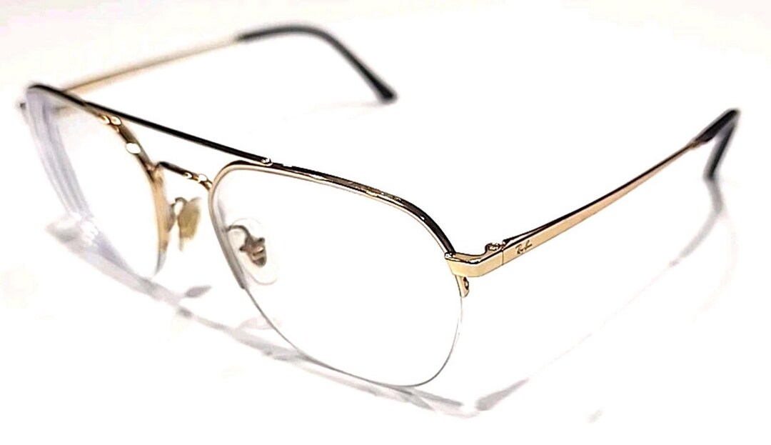 Ray Ban RB6444 2500 Gold Metal Square Eyeglasses Frame 53-18 140 - Etsy